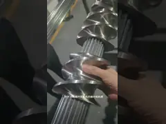 PP PE POM PVC PET Extruder spear parts for co-rotating plastic machinery