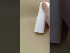 White Flat Smooth Lip Balm Packaging for Lipsticks