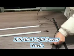 led shelf light power track