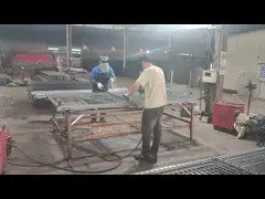 China 6ft Height Temporary Barrier Fence Public Safety Mild Steel Wire Tube Welded for sale