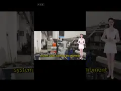 Fully automatic plastic 3 station thermoforming machine