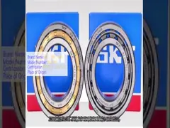 SKF 6203  100Cr6 / GCr15 Rings Material Cylindrical Roller Bearing  P4 For Radial Clearance