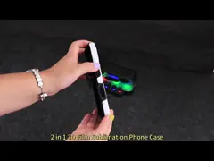 3D Sublimation Blank Cell Phone Case TPU Heat Transfer Printing Phone Cover