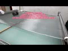 Export Korea SS316 325Mesh Stainless Steel Woven Mesh Product Process