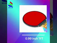 China 0.99 pulgadas Circular TFT pantalla LCD 125x115 Resolución SPI Compacto en venta