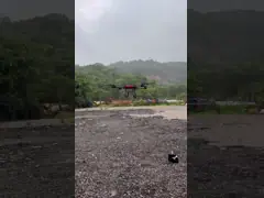 China Classic Six-axis Unmanned Aerial Vehicle Foldable For Fire Extinguishing And Fire Protection, Topographic Mapping for sale