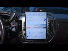 VIKNAV 15.6'' Car Radio Per Chevrolet Silverado / GMC SIERRA 2014-2018 (Nero)