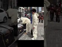 Custom Embroidery logo Stacked Flared Sweatpants Hoodie Set High Quality Customize Zip up Hoodie Jog