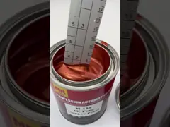 China M155 1K Pure Copper Pearl Automotive Basecoat True Copper Metallic Finish for sale