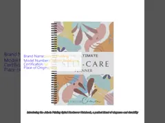 China High Durability Embossed Design Technique Spiral Hardcover Notebook with Standard Design for sale