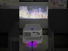 China D2 Rotating Flip Freestyle Projector Auto Focus Android Smart Mini Projector Full HD 1080P for sale