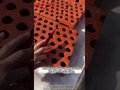 China Modern Building Decoration Ventilated Perforated Bricks Wall Blocks Construction Materials For Hotel School Office for sale