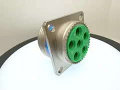 China 7A Current Rating MIL-DTL-38999 Series Ⅲ Threaded Coupling Type Connector for Harsh Industrial Environments.D38999 /20FH06PN，TV series，8D series，Twinax Contacs,Elecctroless nicekl for sale