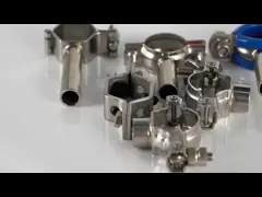 China SS304 Heavy Duty Clamp Pipe Holder / TC Clamp / Pipe With Thread Or Bar for sale