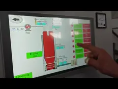 GFG Series Fludised Bed Dryer , Diced Sweet Potato Fluid Bed Equipment