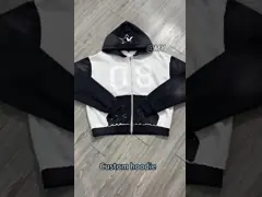 Custom 100% Cotton Heavyweight Screen Print logo Hoodie Manufacturers Distressed Acid Wash Vintage C