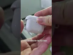 Funda personalizada de sublimación en blanco para AirPods, para auriculares, funda protectora