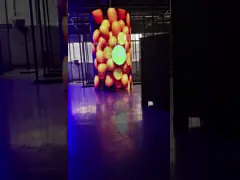 China RGB LED Grille Display High Transparency 500cd Indoor Advertising LED Display Screen for sale