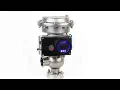 China SS316L / SS304 Sanitary Diaphragm type Regulating Valve  for regulating flow for sale