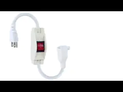 China NEMA 1-15P Extension Cord with Foot Pedal Switch for Lamps for sale