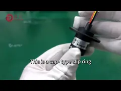 Anello collettore tipo cappuccio OD 22mm con flangia per piccoli elettrodomestici