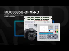 Control de sistema de corte visual de gran formato con doble haz RUIDA RDC6685U-DFM