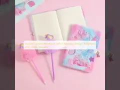Journal Custom Notebook with Embossed Design Technique and Usage Scenario