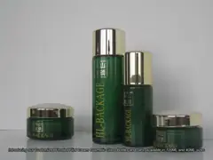 Aangepaste Berijpte Flint Cream Cosmetic Glass Bottles en Kruiken 100ML 40ML