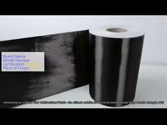 Cina Tessuto in fibra di carbonio unidirezionale ultra sottile per il rinforzo strutturale in vendita