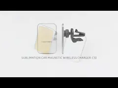 Custom Portable Sublimation Magsafe Wireless Car Charger For IPhone