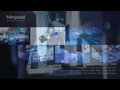 0.1～8バール圧力範囲の高粘度高速ピエゾジェットバルブ