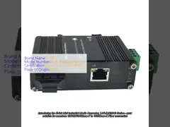 Mini Industrial 10/100/1000Base-T to 1000Base-X Media Converter