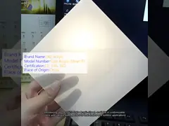 Outdoor Color Raw Material UV Print Engrave 1.5 To 25mm Acrylic Sheet Color Acrylic Sheet