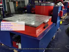 China Vertical Horizontal Slip Table Vibration Test System With ISTA MIL-STD UN38.3 Standard for sale