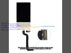 China 5.5 Inch Amoled Touch Display Oled Color Display Arduino 1080x1920 MIPI Interface for sale