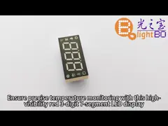 Red 3 digit 7segment LED Display for Refrigerator Controller