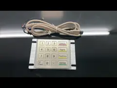 China Secure Management Iron Password Panel Keypad Sealed Grade IP65 From Front Panel Stainless Steel Material for sale