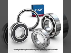Bearing Deep Groove Ball Bearings With Stop Grooves And Stop Rings SKF 6012 Grease Lubrication Speed 6300 R/MIN
