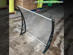 Cina Tenda in policarbonato con pannello diviso e telaio in plastica per porte e finestre in vendita