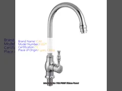 China Modern Design Zinc Alloy Pull Out Down Silver Sink Kitchen Faucet Mixer Hot Cold Water Tap for sale