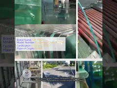 Safety Transparent Clear Toughened Tempered Glass for Commercial and Office Buildings