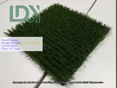China LDK Design FreeFilling Artificial Grass NoFilling Artificial Turf 37800 Density Perfect For Indoor Games for sale