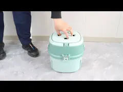 China Premium Handfree Washing Lazy Spin Mop And Bucket Set 360 Rotate Design XHM 8020 for sale