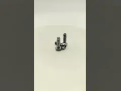 M6x18 Testa di pulsante zincata