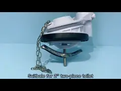 China Toilet Water Tank Fittings Adjustable Fill Valve With Adjustable Overflow Pipe Height for sale