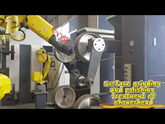 China Automatic Metal Castings Grinder Polisher Motorcycle Door Handle Deburring Mirror Finishing Equipment for sale