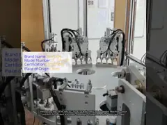 Fully Automatic Desiccant Cap Assembly Machine with 1500-8500pcs/hr Speed 2000kg Weight and 4kw/hr Power