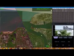 Radar de vigilancia de largo alcance de monitoreo remoto para la seguridad costera y de los ríos interiores 3.1 km