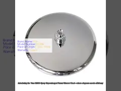 China Spray Supercharged Round Shower Head Bathroom Water Heater Shower Nozzle for sale