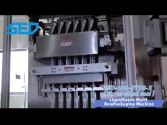 SED-680-6YDB-X Liquid Sauce Multi Row Packaging Machine（Three-sided seal）